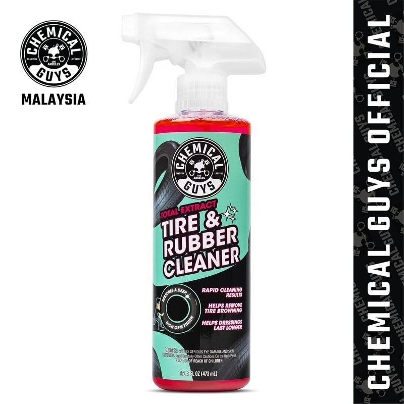 Chemical Guys Total Extract Tire and Rubber Cleaner (16 Oz) | Shopee ...