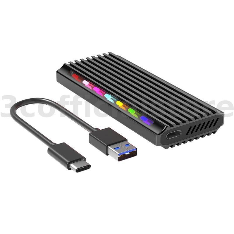 7NU31P M.2 NVME SSD Case Type-C USB3.1 10Gbps SSD Enclosure for 2230 ...