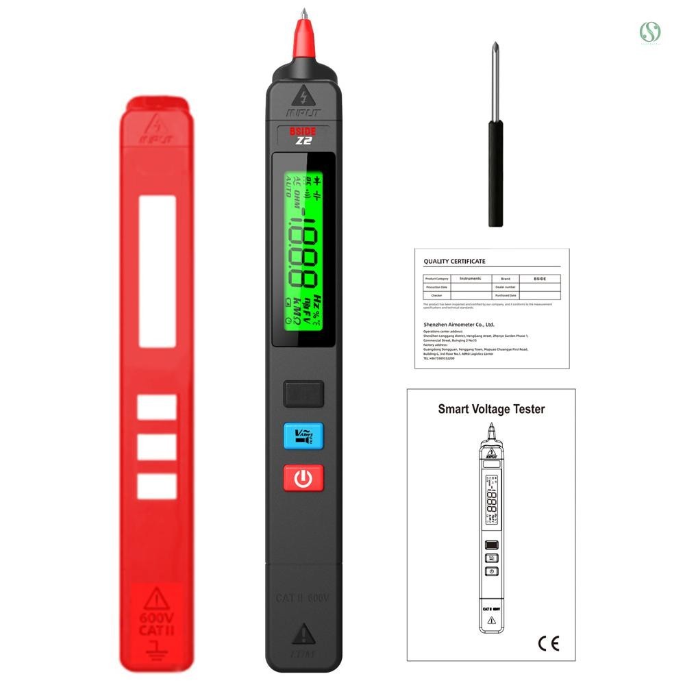 BSIDE Digital AC Voltage Tester Leakage Detector Electric Leakage ...