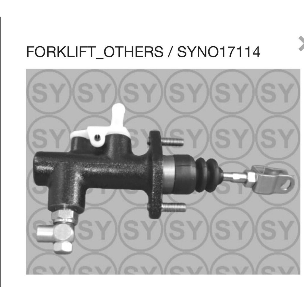 Sy Taiwan Toyota ForkLift 7F 8F 2.5T 3T Hydraulic Brake Master Pump 3/4 ...