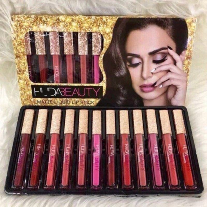Hudas Beuty Liquid Matte Lipstick gift pack | Shopee Malaysia