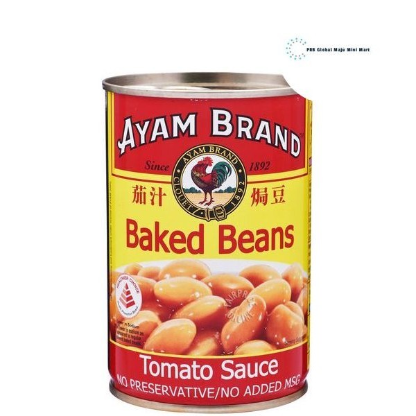 Ayam Brand Baked Beans Tomato Sauce | Shopee Malaysia