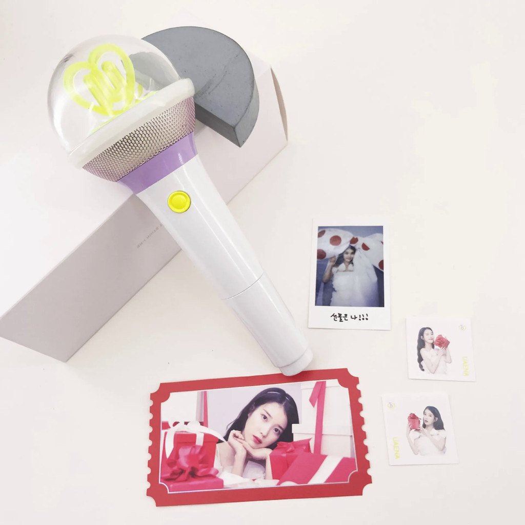 KPOP IU Concert 3.0 Lightstick Microphone Hand Lamp Fans Meeting ...