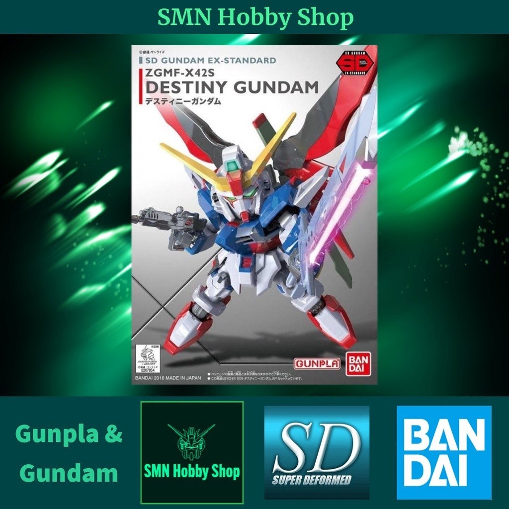 SDEX Super Deformed EX-Standard Destiny Gundam 009 Gunpla Gundam Toys ...