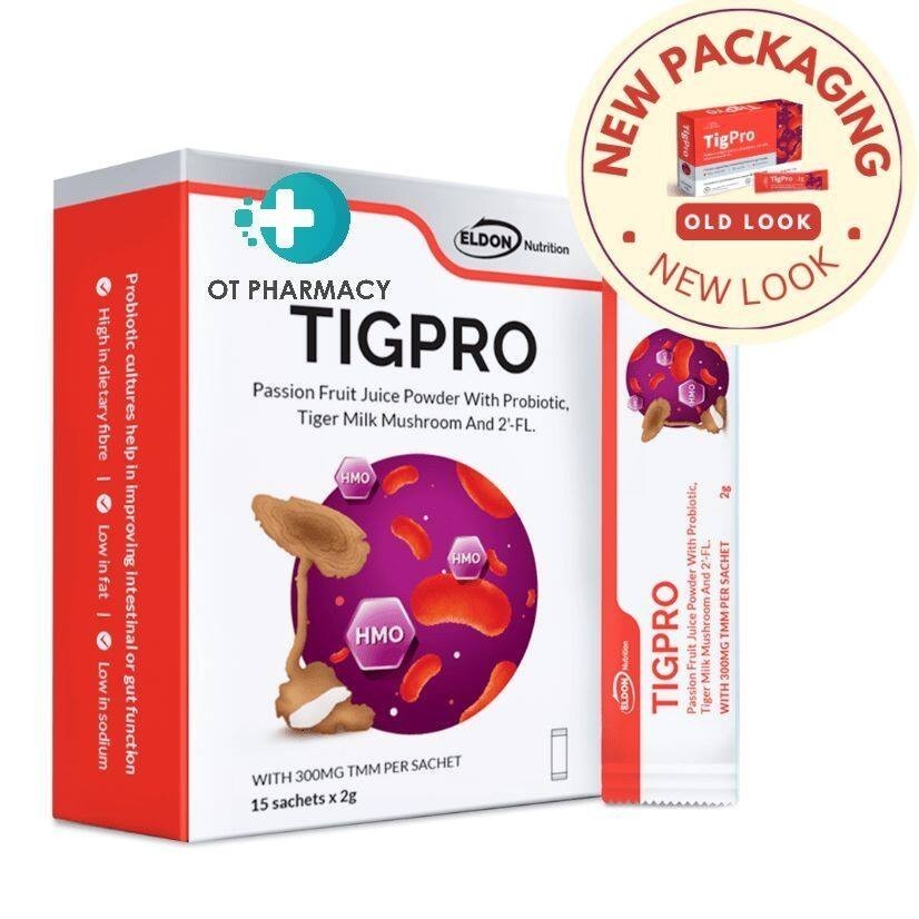 TigPro (Tiger Milk Mushroom + Pro/Prebiotic) 15's Exp: 10/1/2026 ...