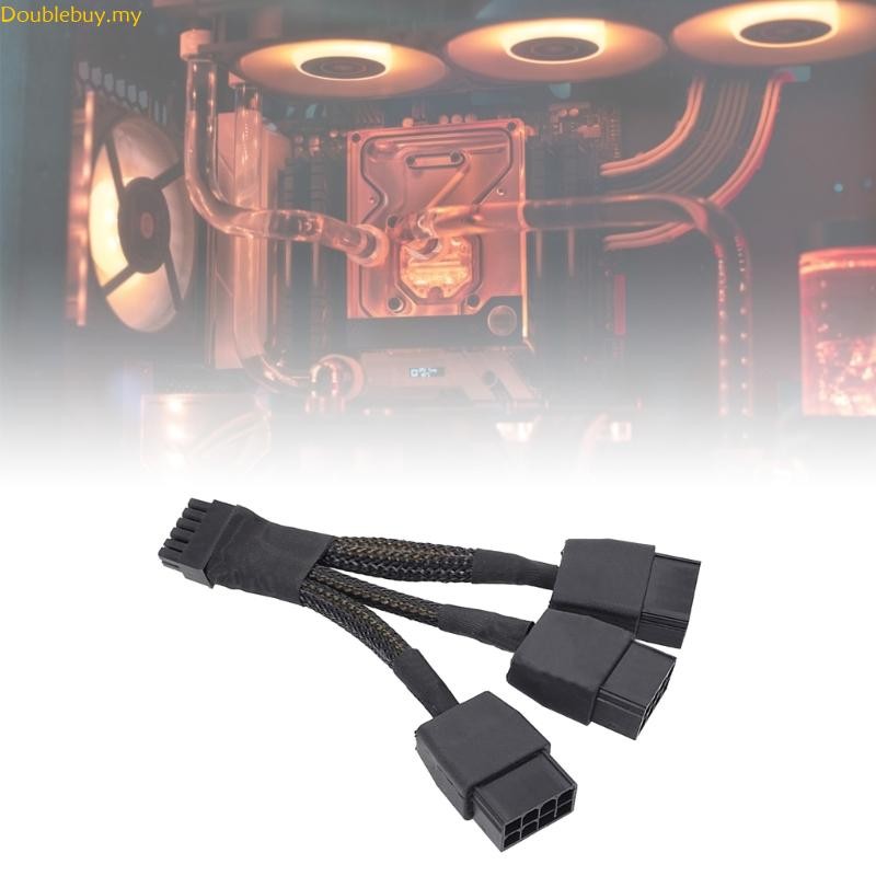 Doublebuy PCIE 12VHPWR 12Pin Connector to 3x8Pin PCI-E GPU Power ...