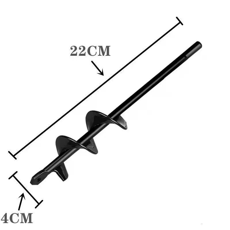 SUM ing Flowers And Plants Digging Hole Drill Bit Spiral Rod Loose Soil ...