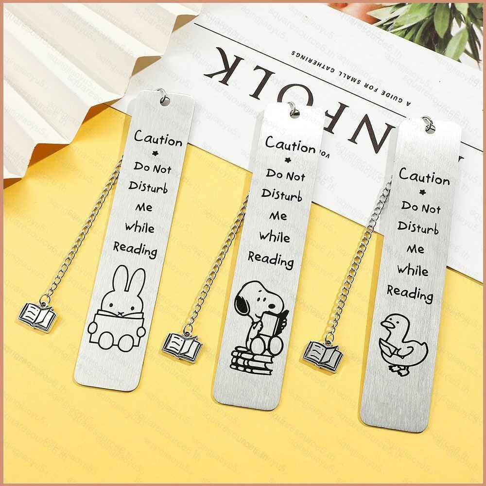 Cute Snoopy Miffy Stainless Steels Bookmark Graduation Season Gift For ...