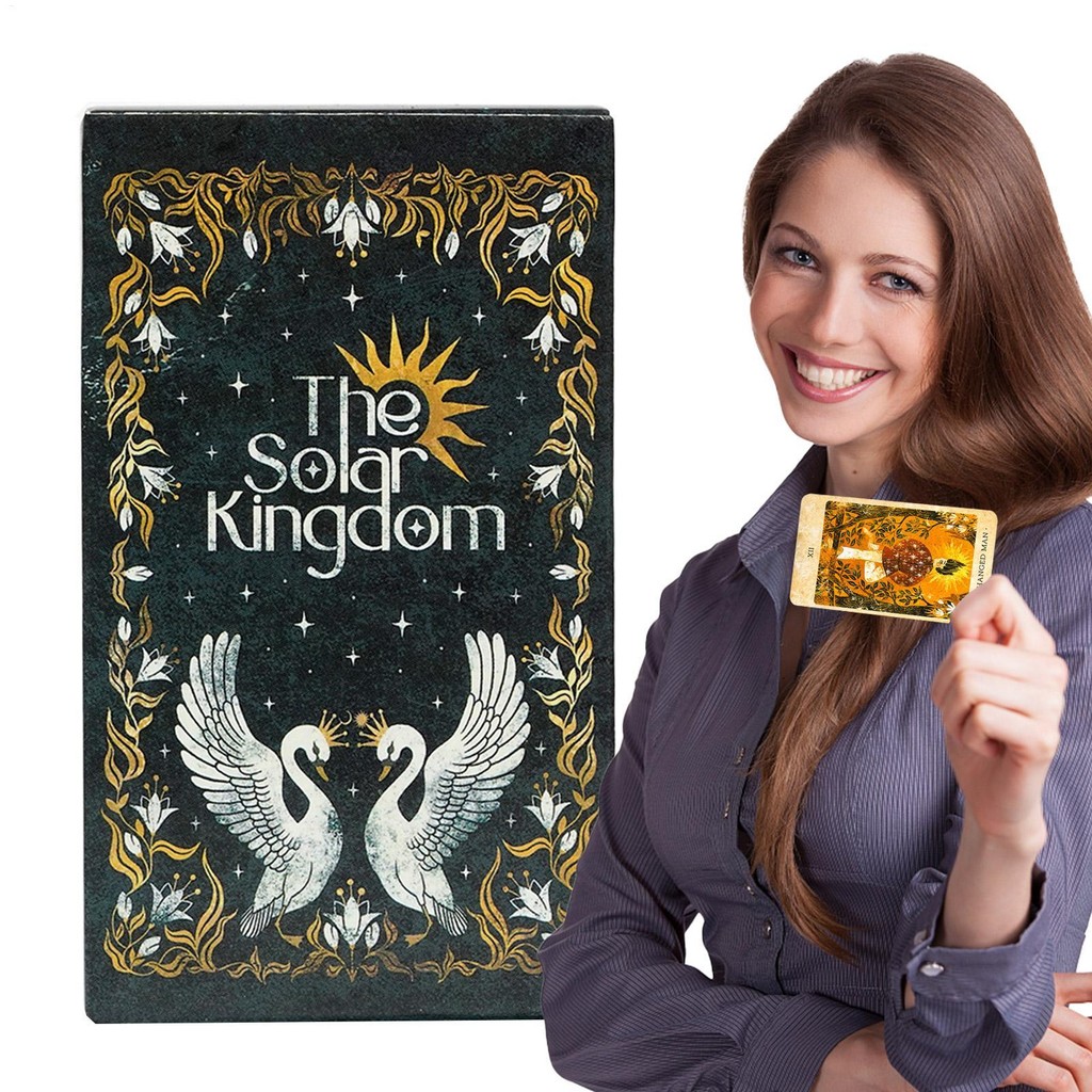 Tarot Deck Cards 78-Cards The Solar Kingdom Tarot Set Mysterious ...