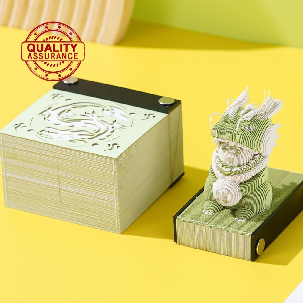 3d Sticky Note Paper Sculpture Hand Tear Calendar Country Convenience ...