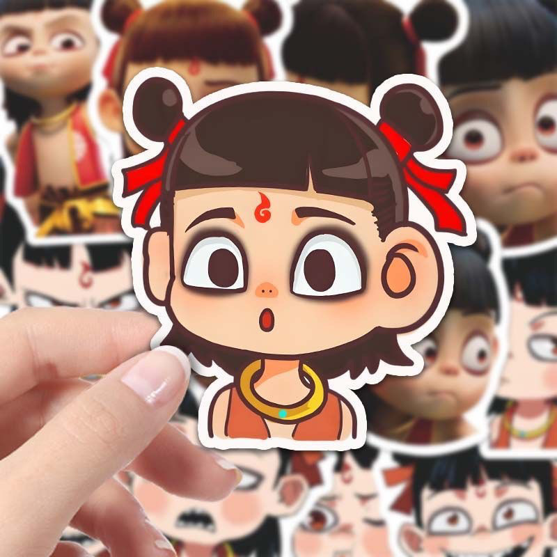 [Nezha] 180 Stickers Devil Boy's Advent Nezha Troubled Sea Emoticon ...