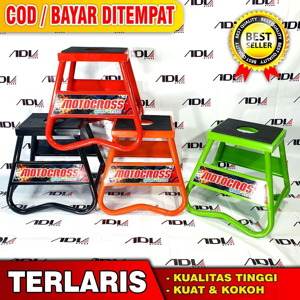 Workstand JACKSTAND STANDARD SITTING PADDLE SUPERMOTO MOTOCROSS TRAIL ...