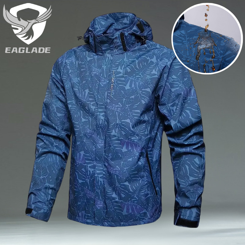 EAGLADE Motorcycle Riding Bomber Rider Jacket Waterproof Windbreaker ...