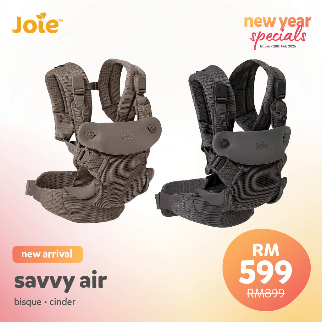 Joie Savvy Air 4in1 Baby Carrier (from 3.5 kg up to 15 kg) | Shopee ...