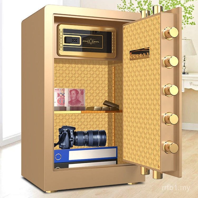 Safe Household Locked Small In-Wall Fingerprint Password Box Anti-theft ...