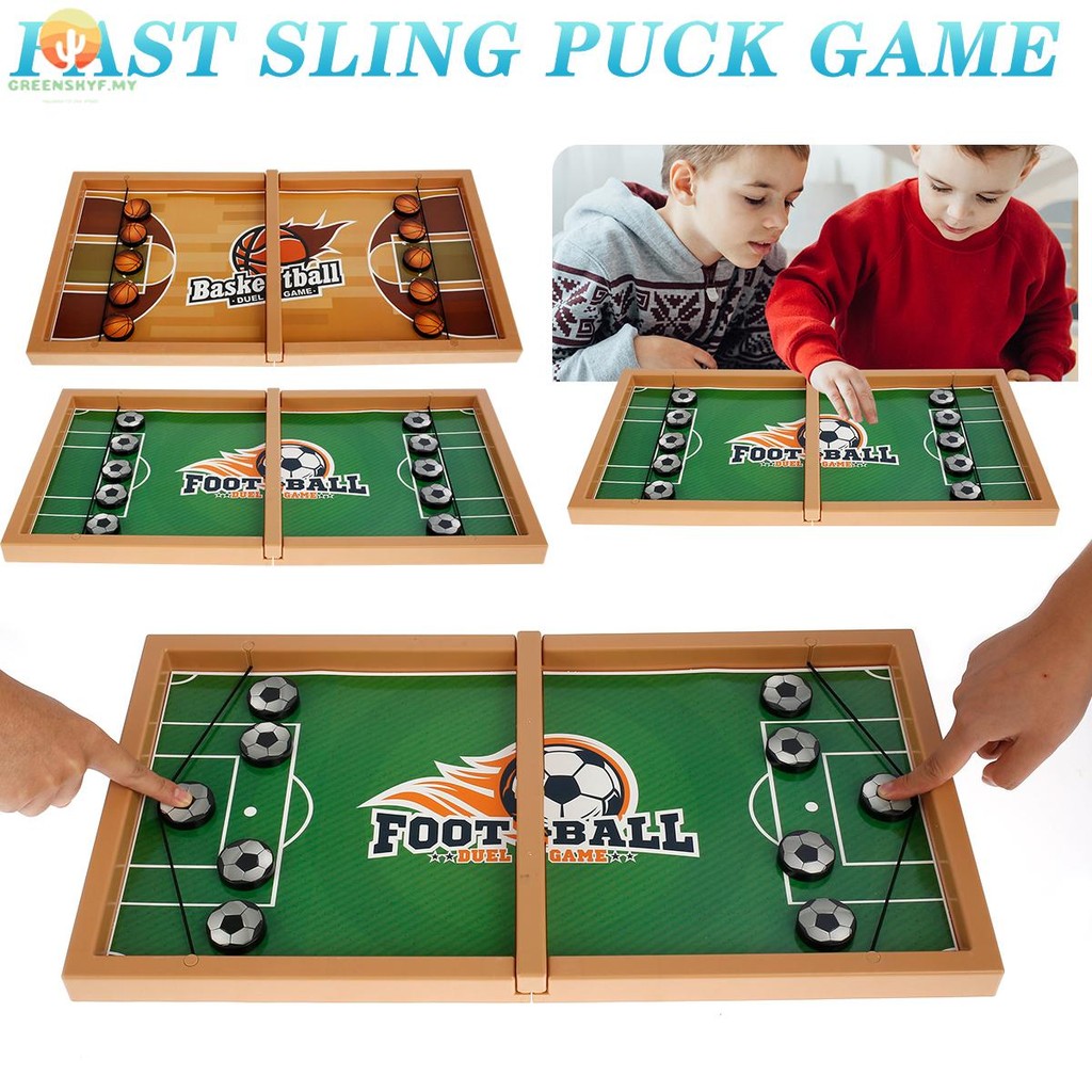 Fast Sling Puck Game Plastic Sling Football Board Game Foosball Winner ...