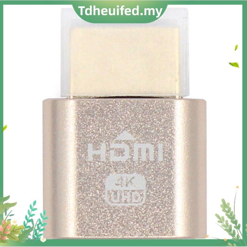 VGA Virtual Display Adapter HDMI DDC EDID Dummy Plug Headless Ghost ...