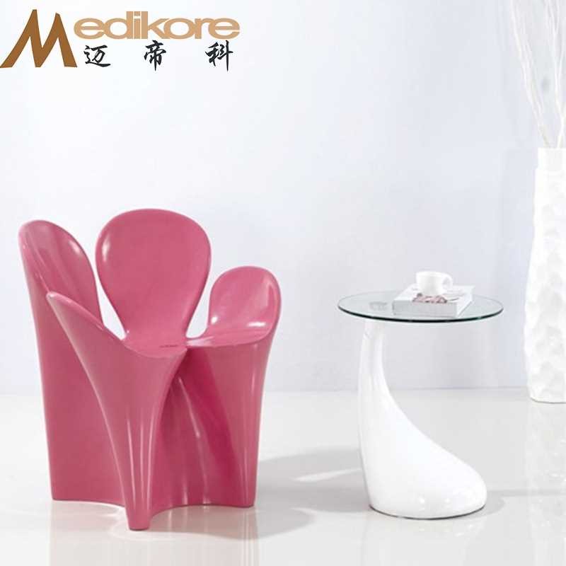 Kerusi Lounge Semanggi Empat Daun Plastik Bertetulang Gentian Kaca ...