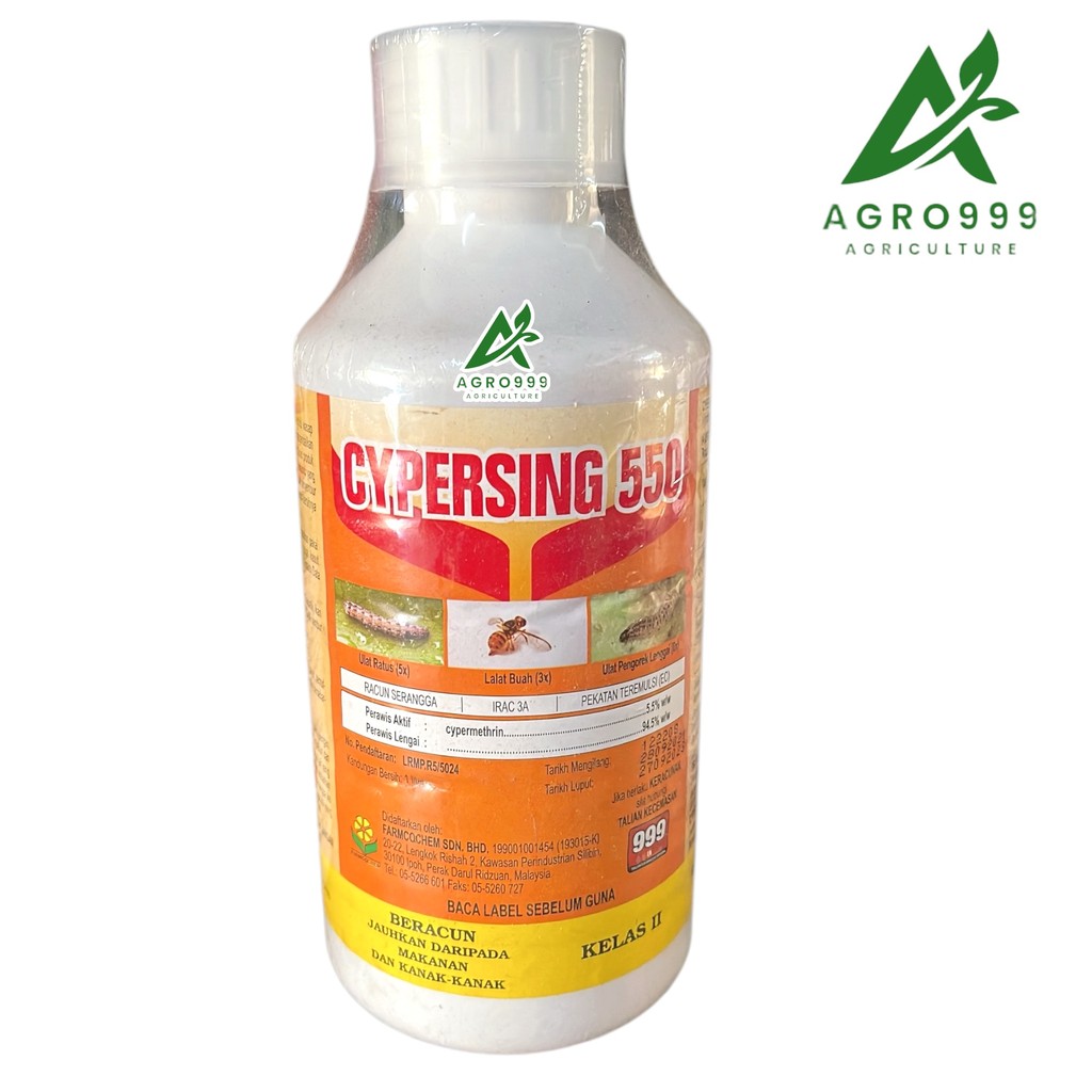 1L Cypersing 550 Cypermethrin 5.5% Racun Serangga Insecticide | Shopee Malaysia
