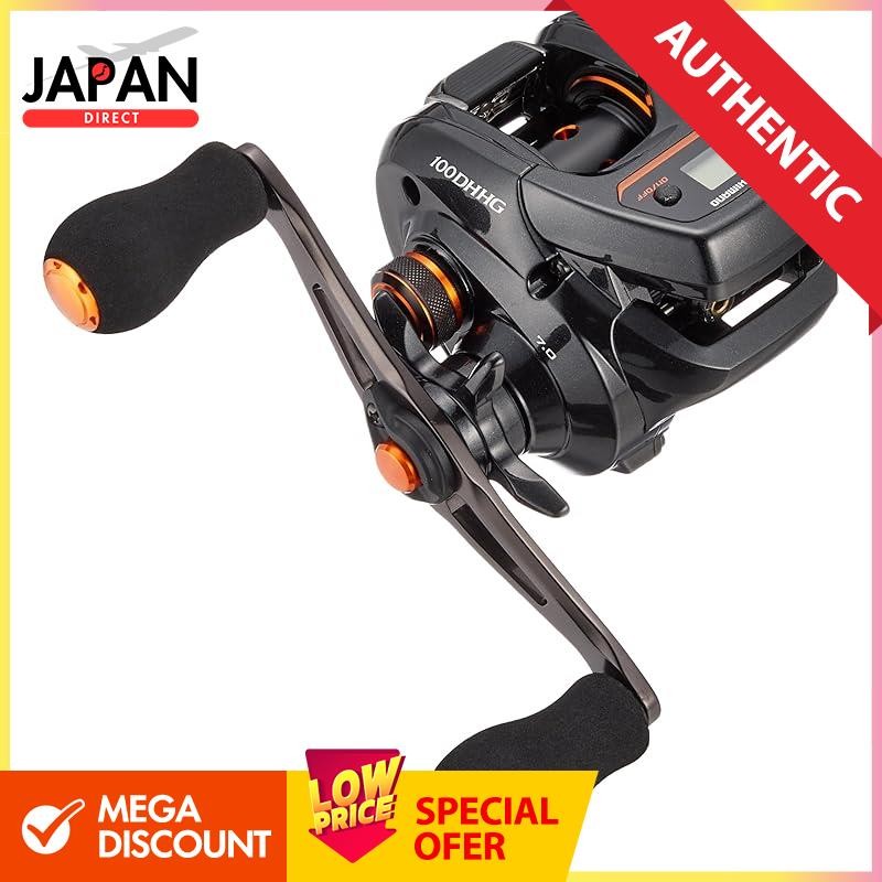 SHIMANO Double Spindle Reel 21 Barchetta 100DH-HG (Right) Metal Skewer ...