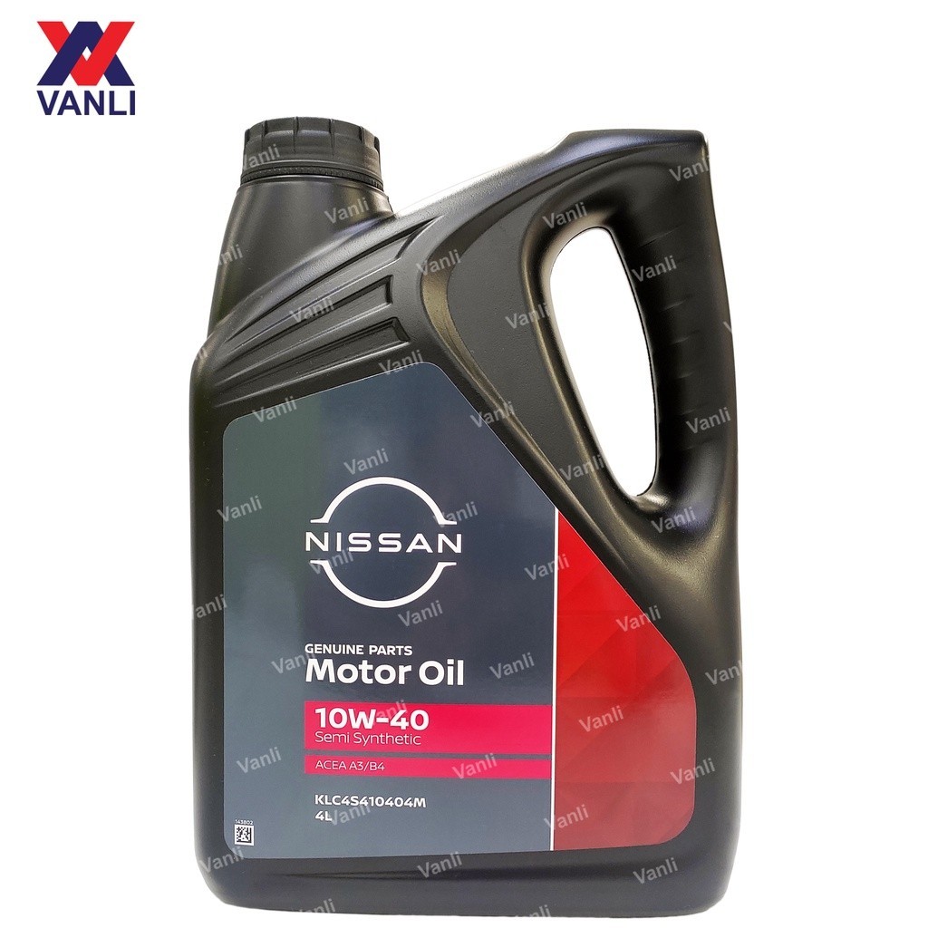 Nissan Engine Oil Semi Synthetic 5w30 / 10w40 4l For Almera Teana ...