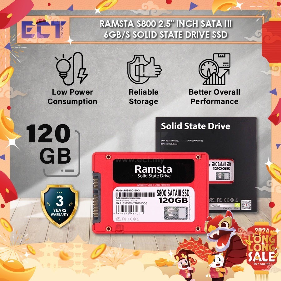 Ramsta S800 2.5" Sata III 6GB/s 120GB 128GB 240GB 256GB 480GB 512GB 1TB ...