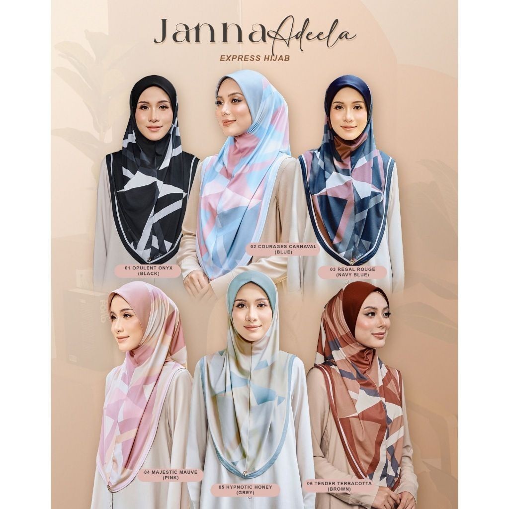 Janna Adeela Series | Shopee Malaysia