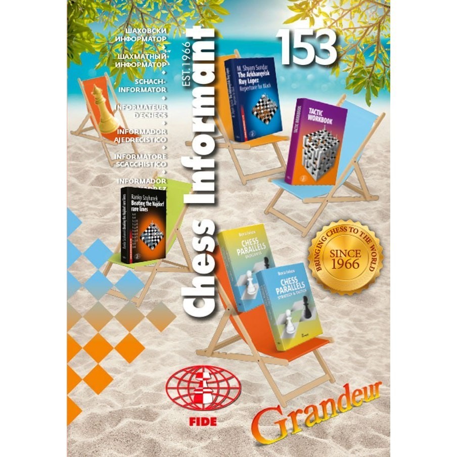 CHESS MAGAZINE | CHESS MAGAZINE | Chess Informant 153 (PDF + PGN's ...