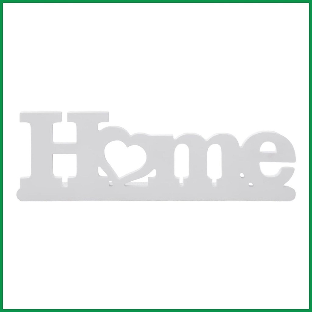Letters Word Sign White Home Design Art Decoration Decorative Table ...