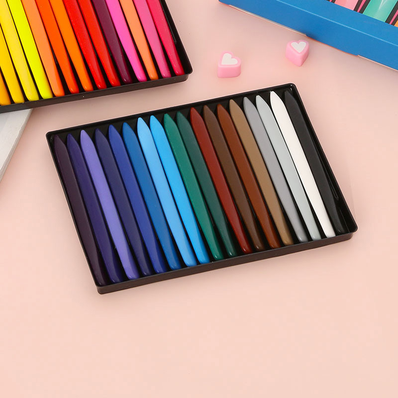 36 Colors Triangular Crayons Triangular Colouring Pencil For Students ...