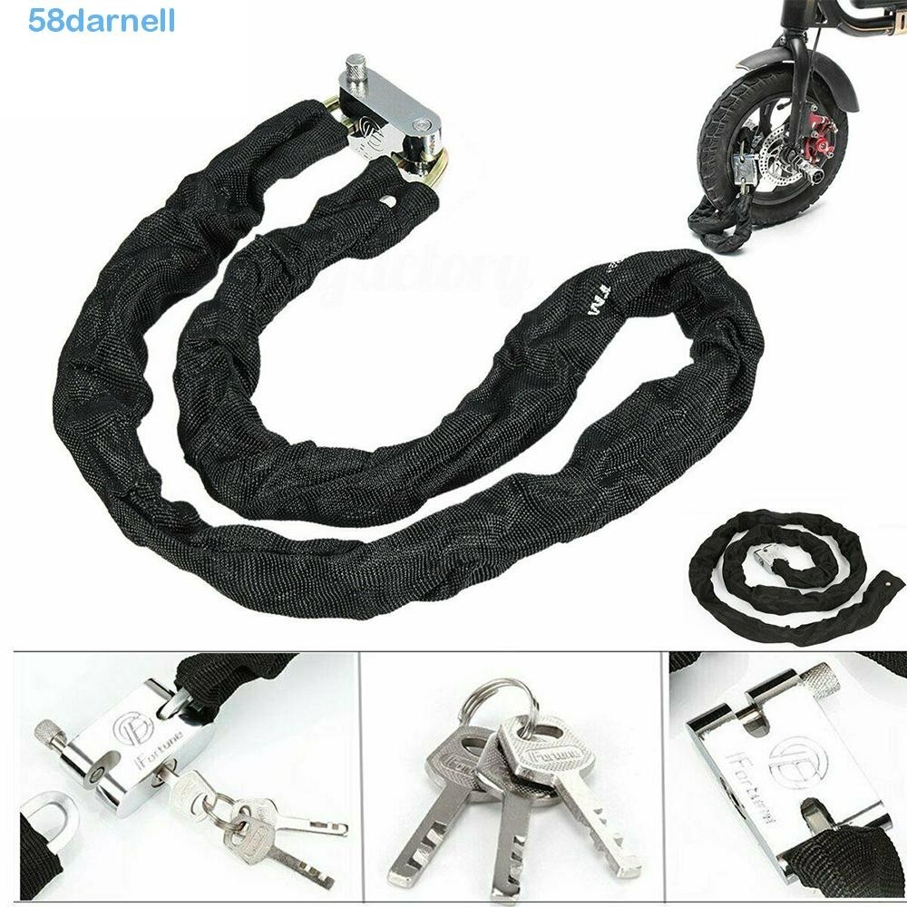 DARNELL Bicycle Lock Electric Bike Motorbike Scooter Anti-theft Heavy ...