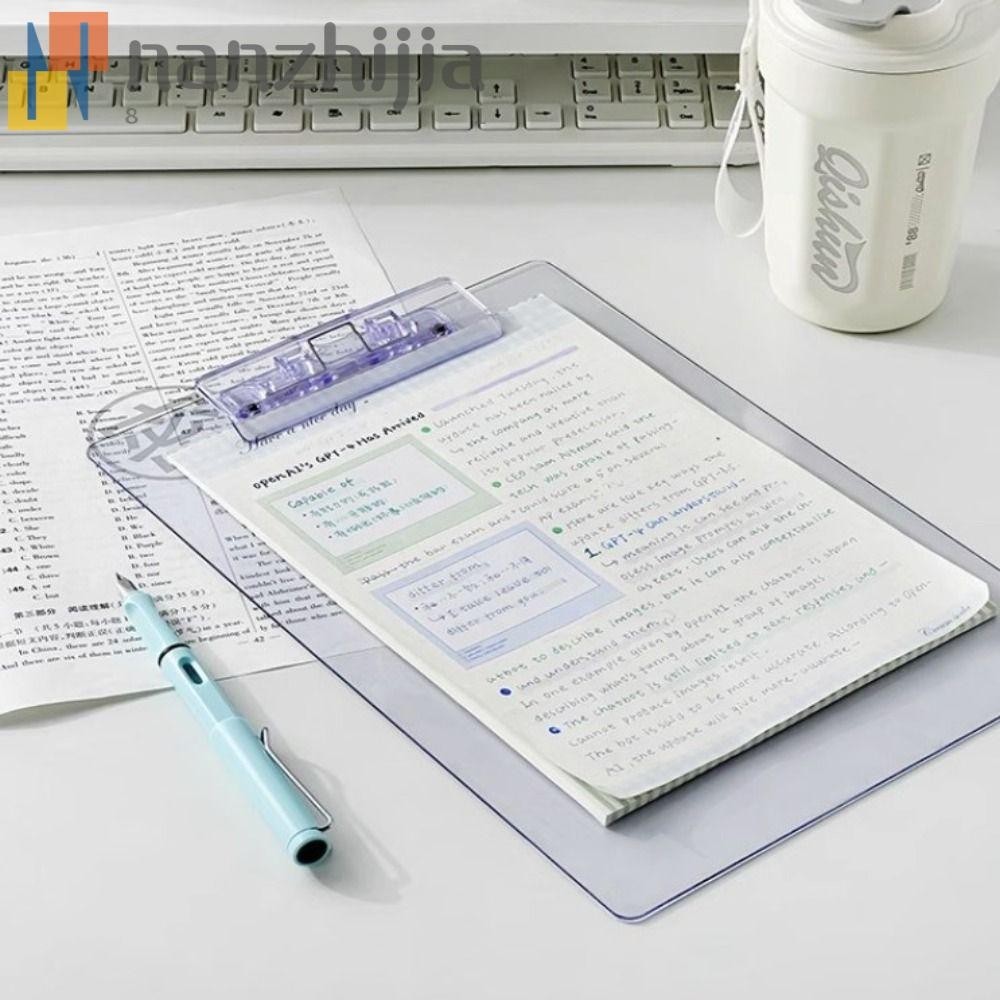 NANZHIJIA A4 File Folder Organizer, With Low Profile Gold Clip Document ...