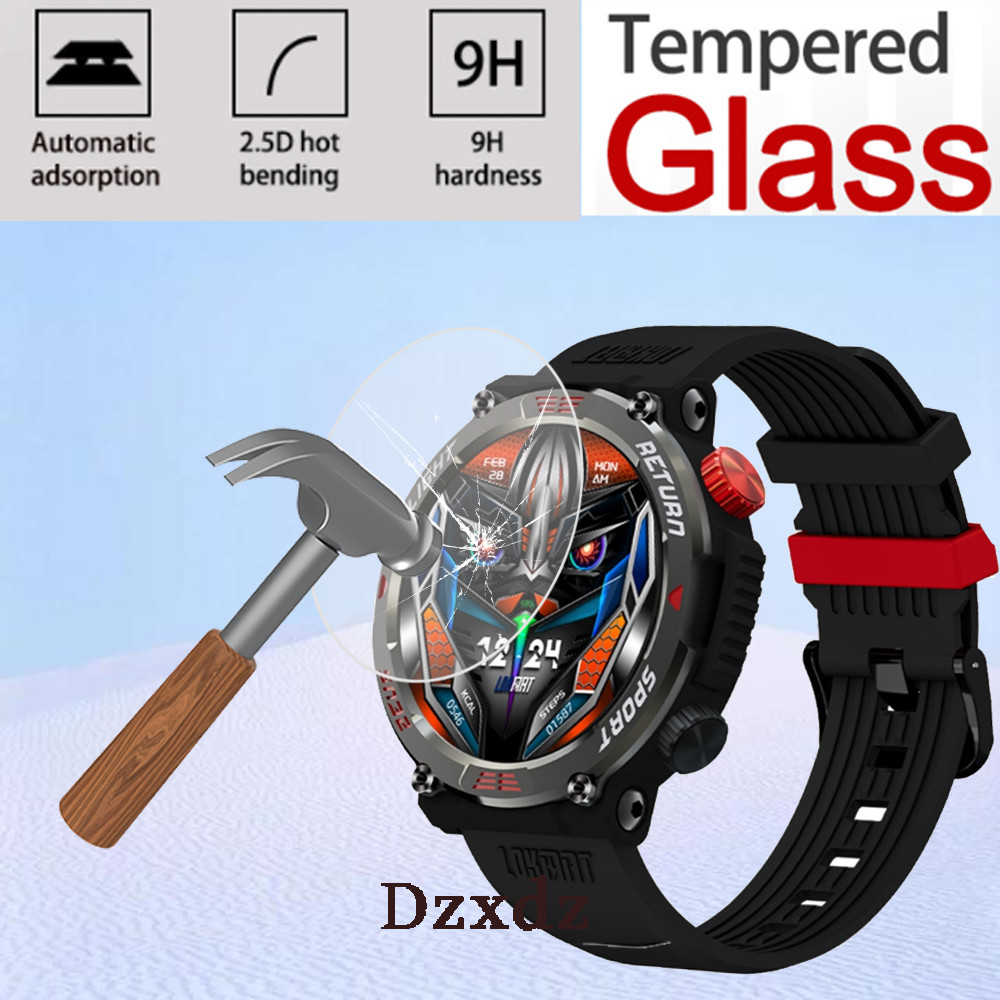 Hard Glass Smartwatch Protective Film For LOKMAT ZEUS 2 3 4 5 Pro Smart ...