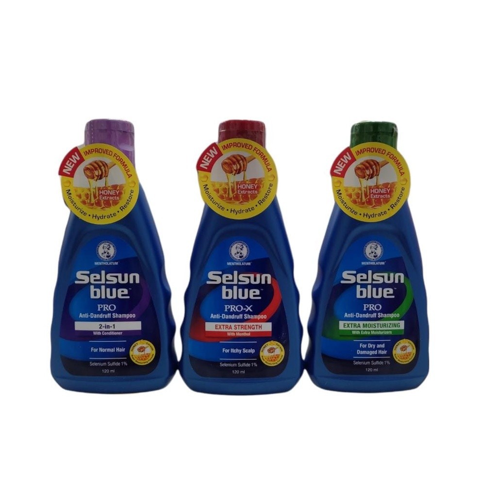 Selsun Blue Anti Dandruff Shampoo 120ml 200ml Exp 05 2027 Shopee