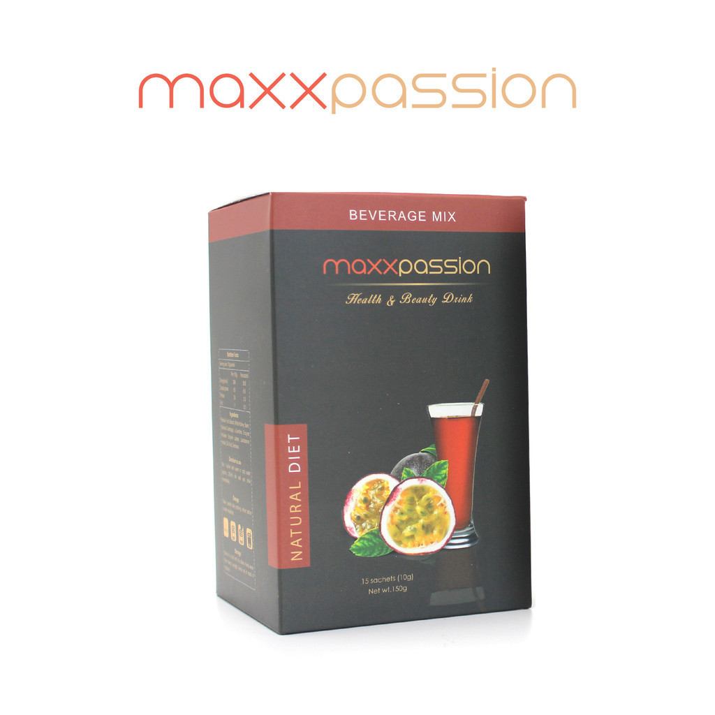 Minuman Kecantikan dan Kesehatan Maxx Passion (15 sachet*10g) | Shopee ...