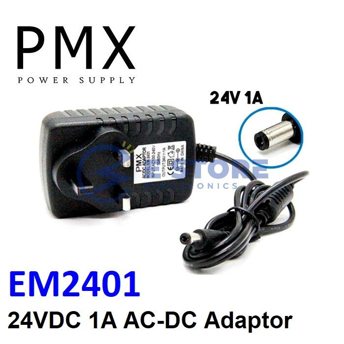 PMX 24V 1A Regulator Adaptor - EM2401 | Shopee Malaysia