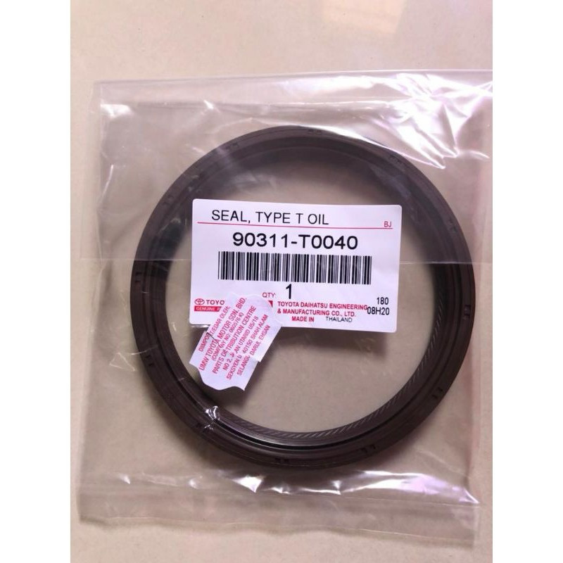 Toyota Camry ACV30 and ACV40 Flywheel Oil Seal 90311-T0040 | Shopee Malaysia
