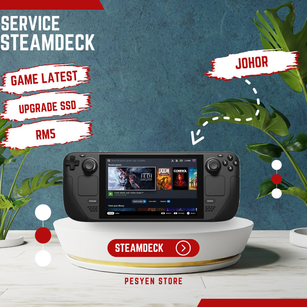 [SteamDeck Services MY] Steam Deck Console Services (Upgrade SSD ...