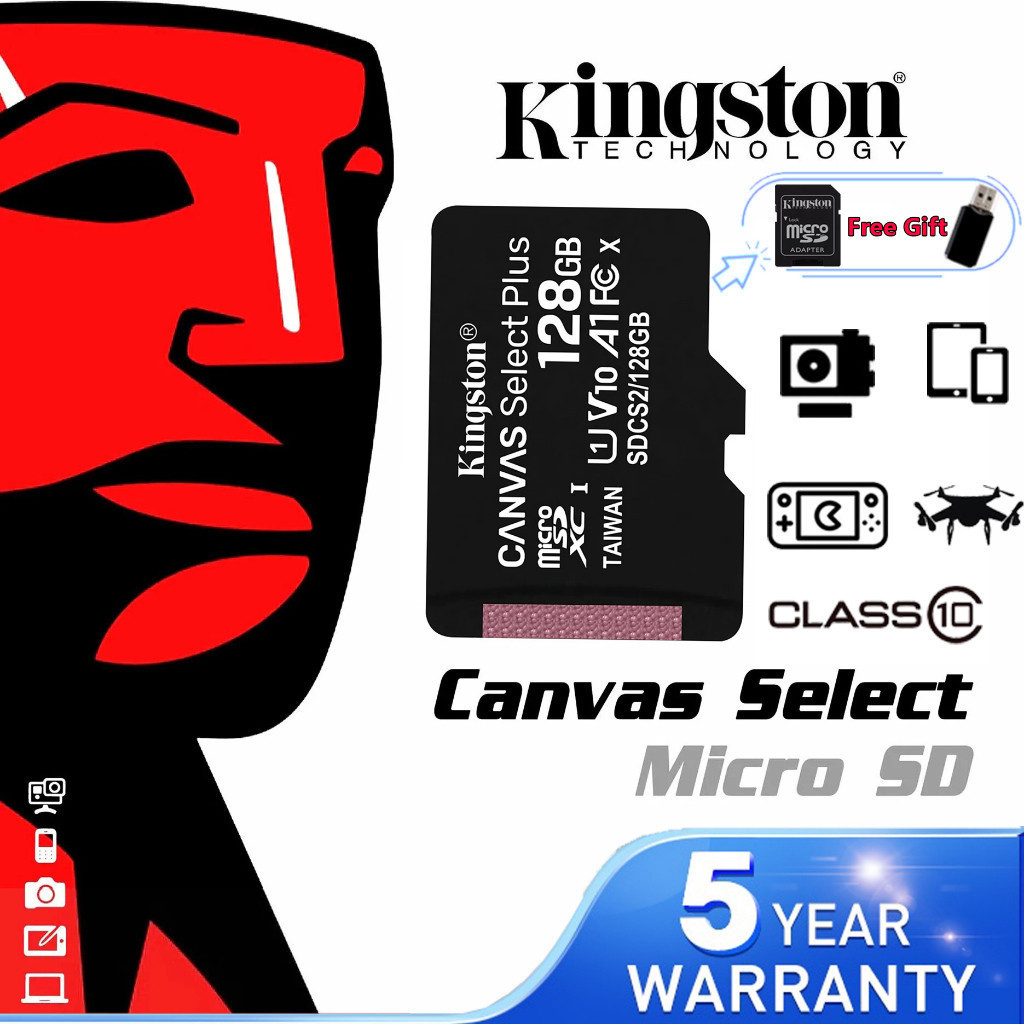 Kingston SD card 100MB/S CCTV Memory Card SD Card dashcam memory card ...