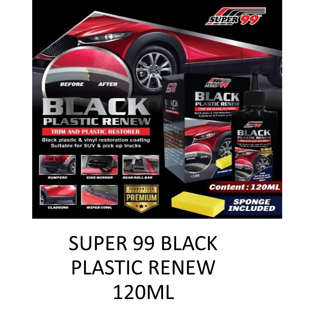 LIVE Ori Super 99 Malaysia Car Care Product Full List Black Plastic ...