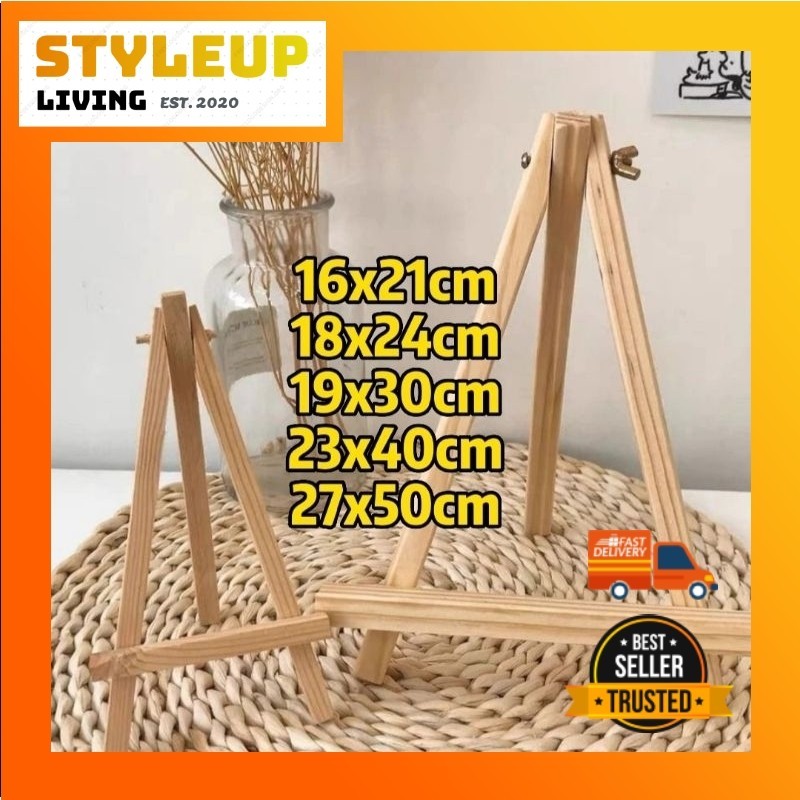 Easel Stand/ Solid Wood Stand Art Sketch Drawing Stand/ Mini wooden ...