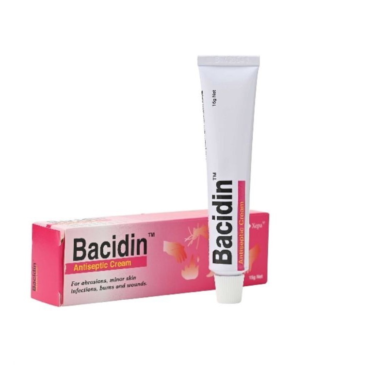 Bacidin Antiseptic Cream 15g - Antiseptic Cream | Shopee Malaysia