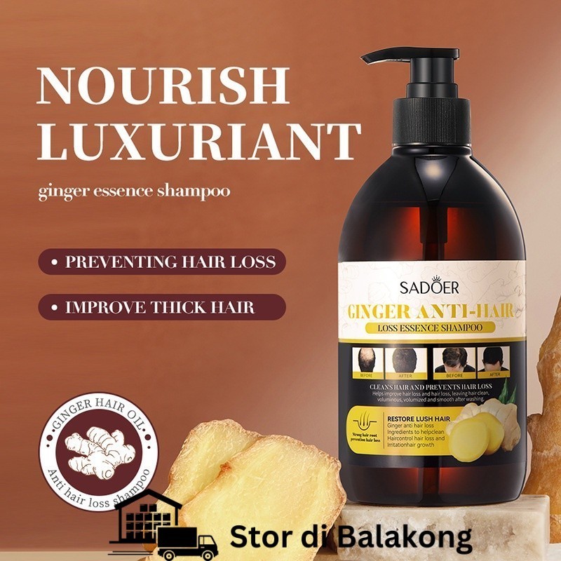 G9 STOR SADOER Ginger Anti-hair loss Shampoo 500ml | Shopee Malaysia