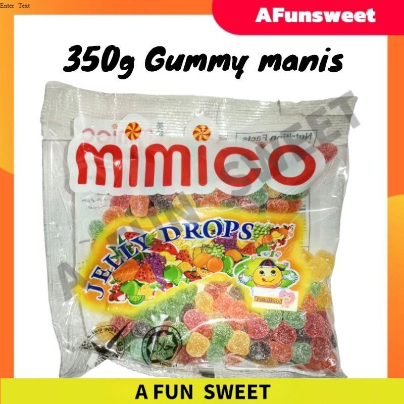 Mimico Gula Jelly Pearl Gummy colourful 350g | Shopee Malaysia