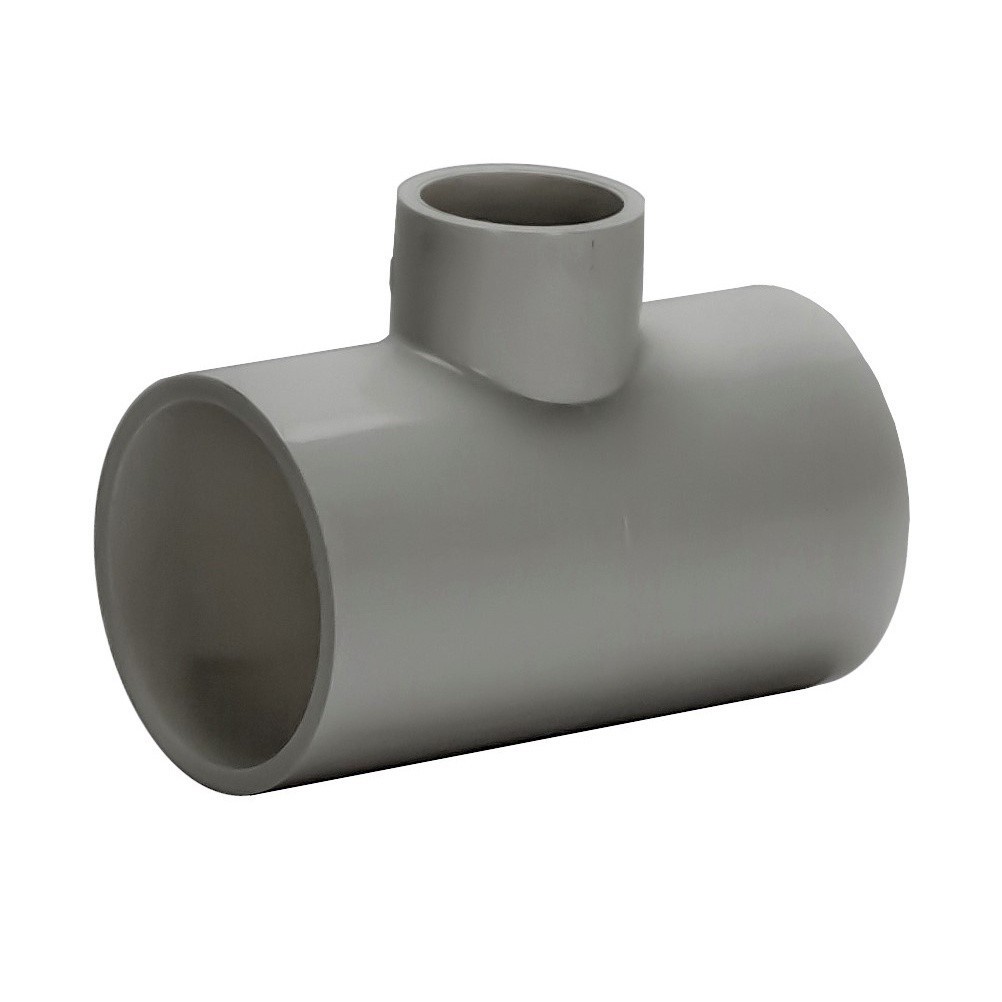 [50mm x 15mm] Pvc Reducing Tee Pvc Pipe Fitting Grey Pvc Paip Air | Shopee Malaysia