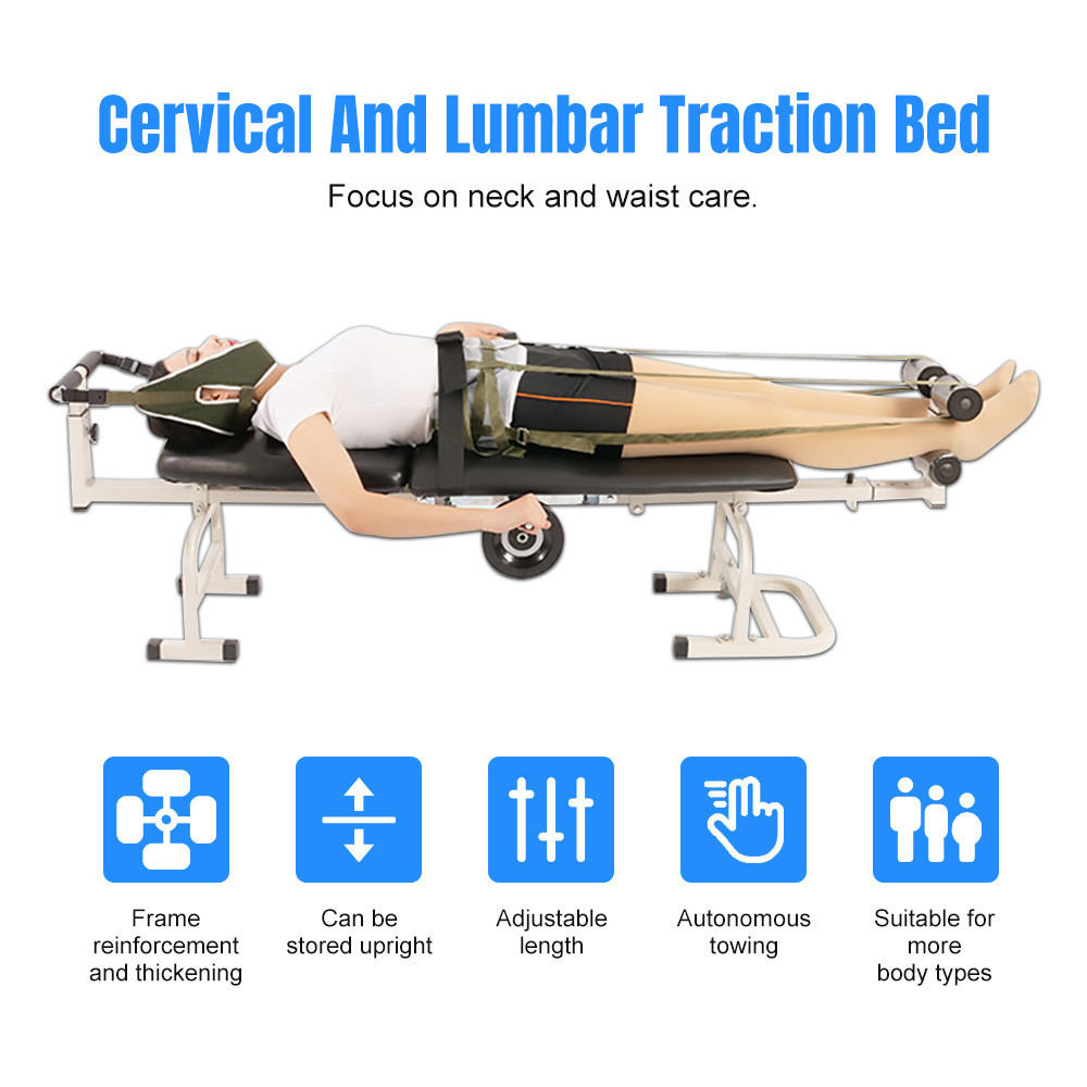 Cervical Stretcher Lumbar Traction Bed Lumbar Spine Protrusion ...