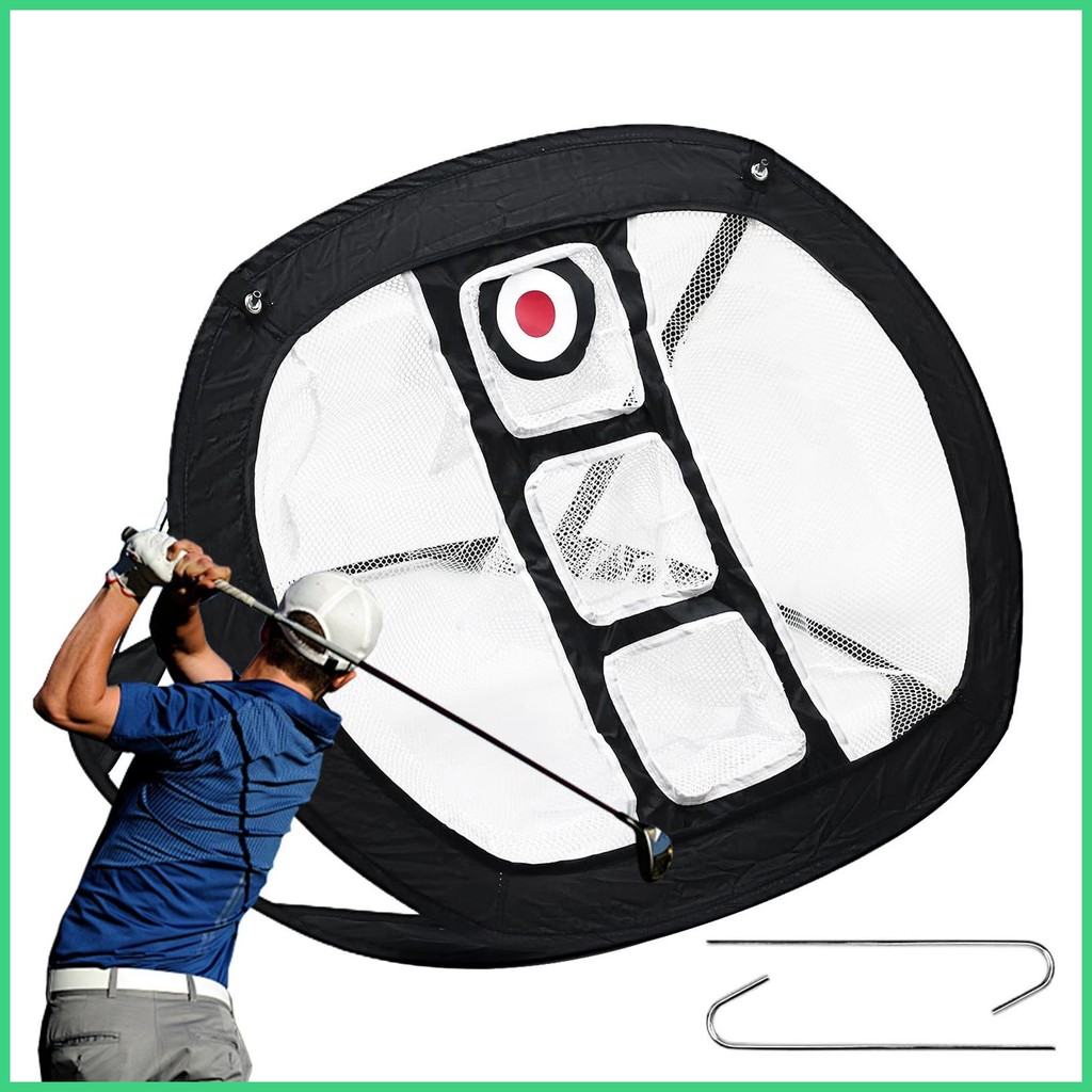 Golf Chipping Mat Foldable Golf Nets Portable Sport Gadgets Reusable ...