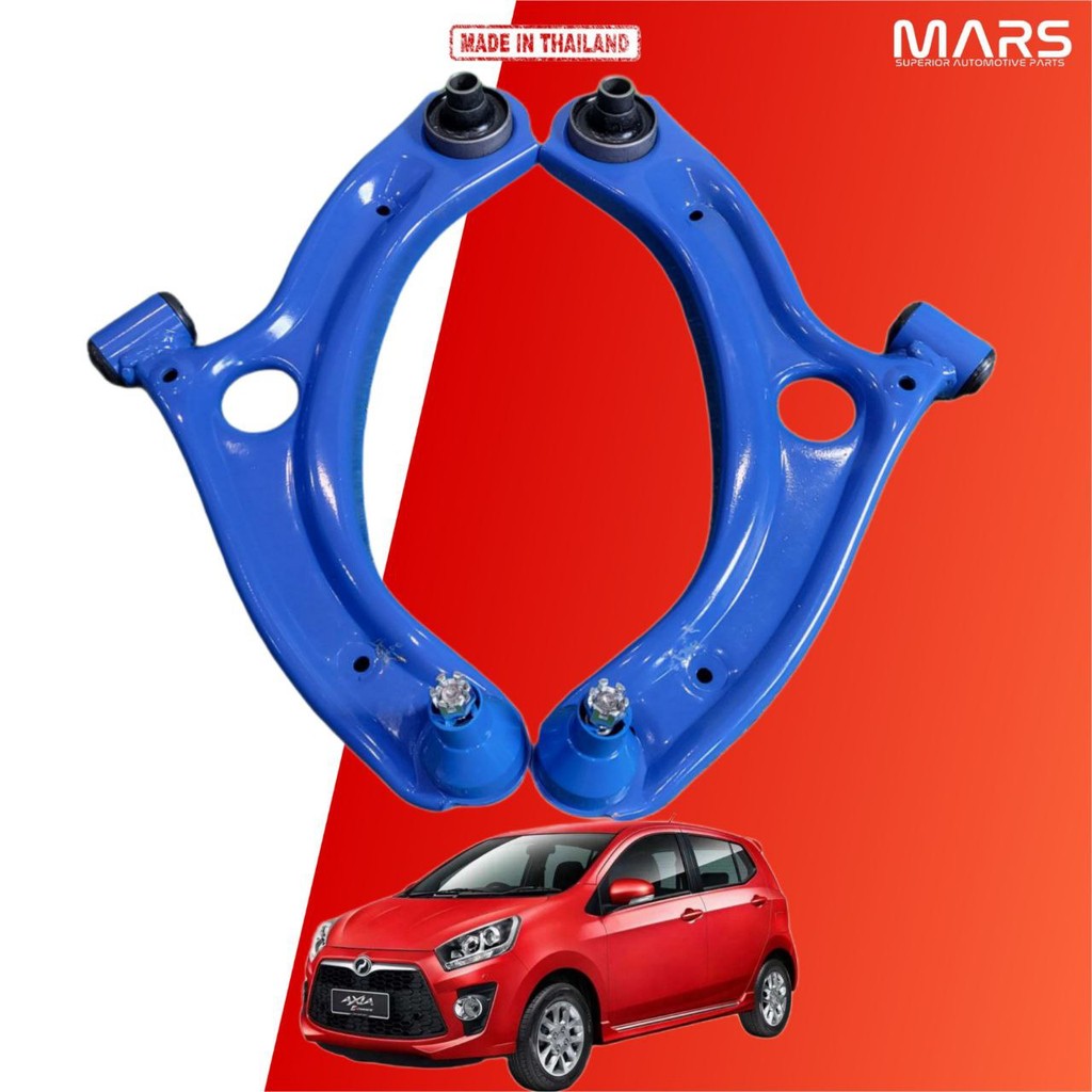 🚨ORIGINAL MARS🚨 HEAVY DUTY BLUE LOWER ARM FOR PERODUA AXIA | Shopee ...