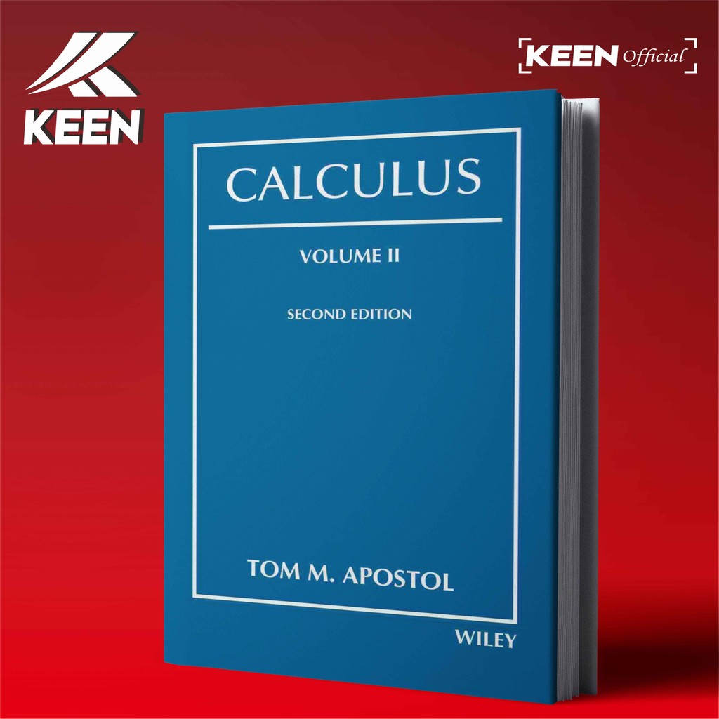 Calculus Vol. 2, Second Edition - Tom M. Apostol | Shopee Malaysia