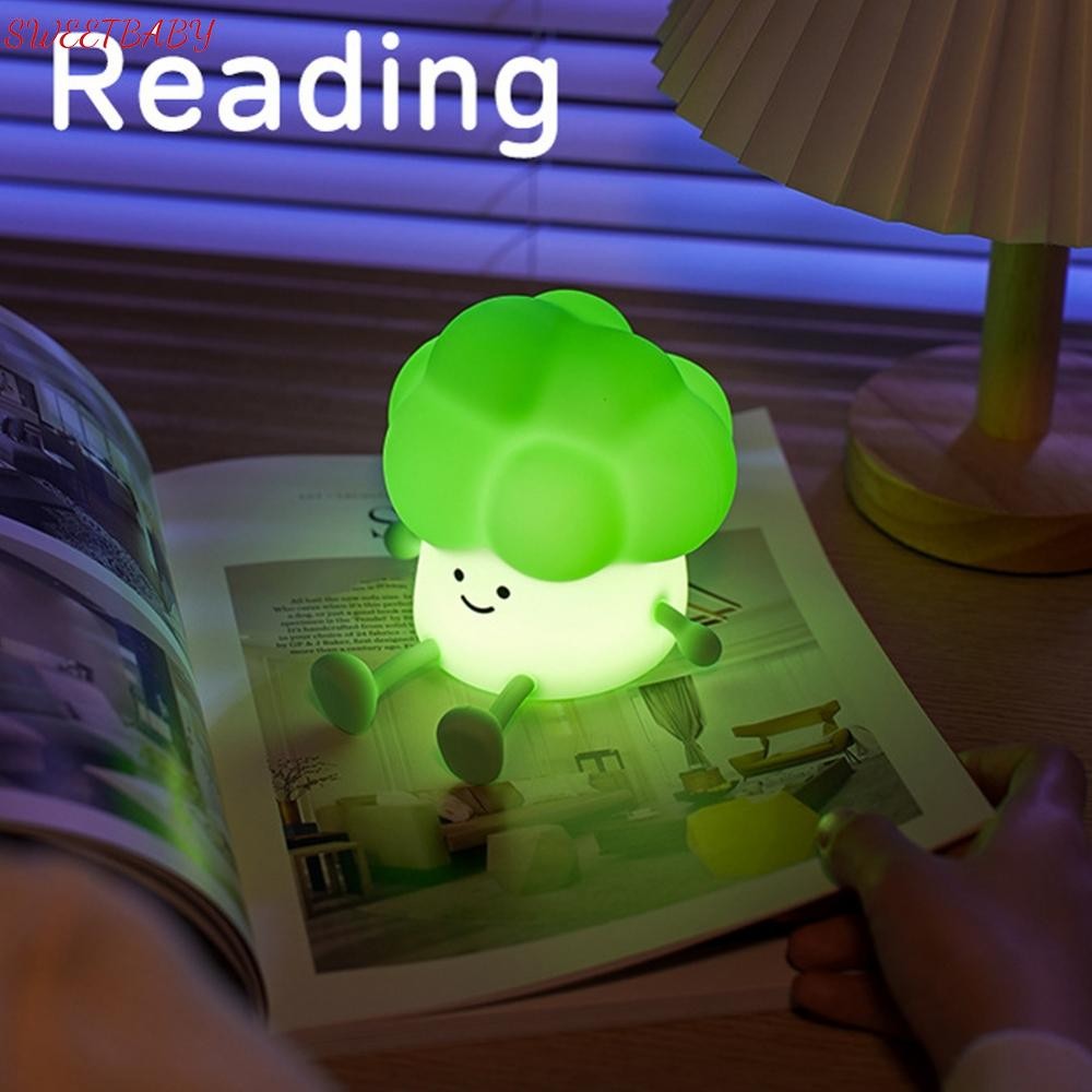 Smart Timer Feature on Broccoli Night Light Allows Hassle Free Sleep ...